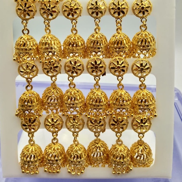 Jimikki/Jhumka (1pair) | Shopee Malaysia