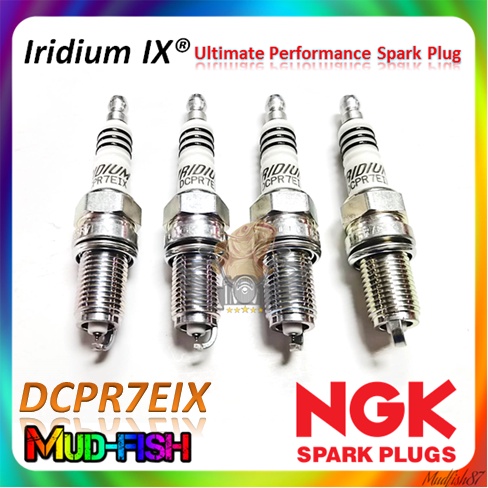 NGK DCPR7EIX IRIDIUM IX SPARK PLUG FOR PERODUA ALZA -2021 / MYVI 1.3 1. ...