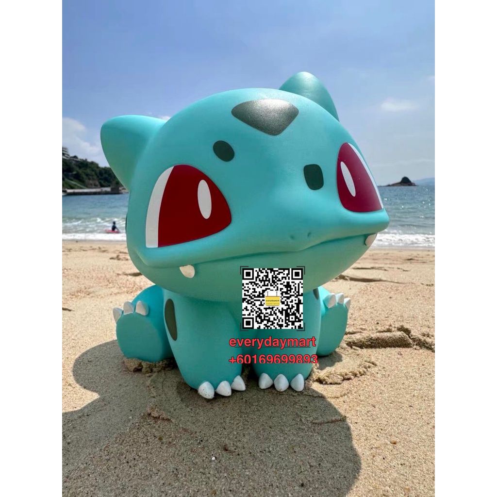POKÉMON💥BULBASAUR SMILING💥ACTION FIGURE TOYS STATUES🔥宝可梦微笑妙蛙种子🔥手办模型 ...