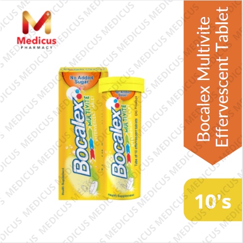 [BUY 5 FREE 1] Bocalex Multivite Effervescent Tablet 10's (Exp ...
