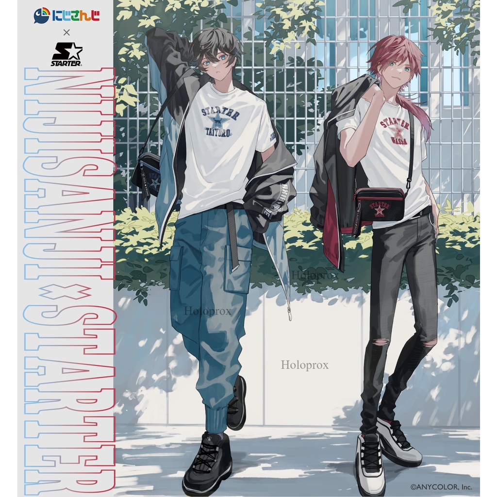 [Pre Order] Nijisanji x Starter Collaboration Goods & Merchandise feat ...