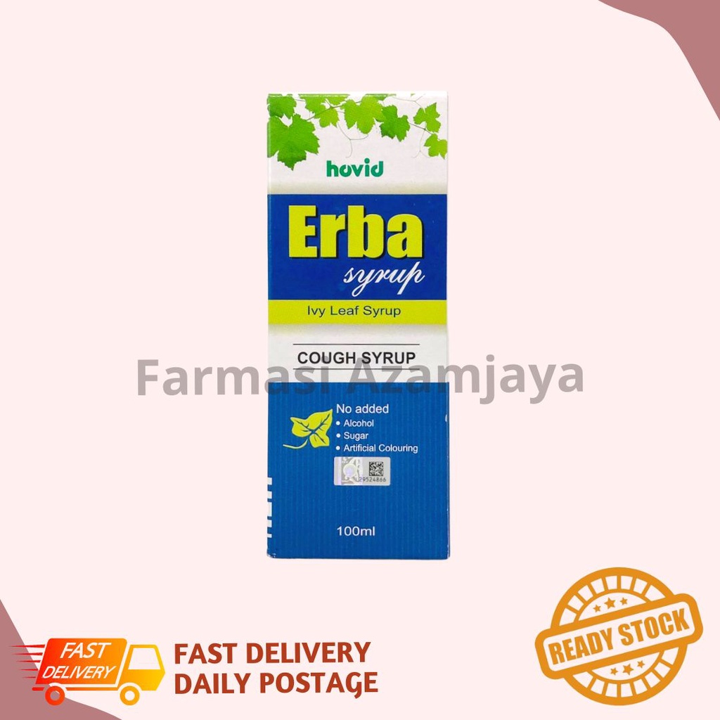 HOVID ERBA SYRUP 35MG/5ML 100ML (EXP:11/2023) | Shopee Malaysia