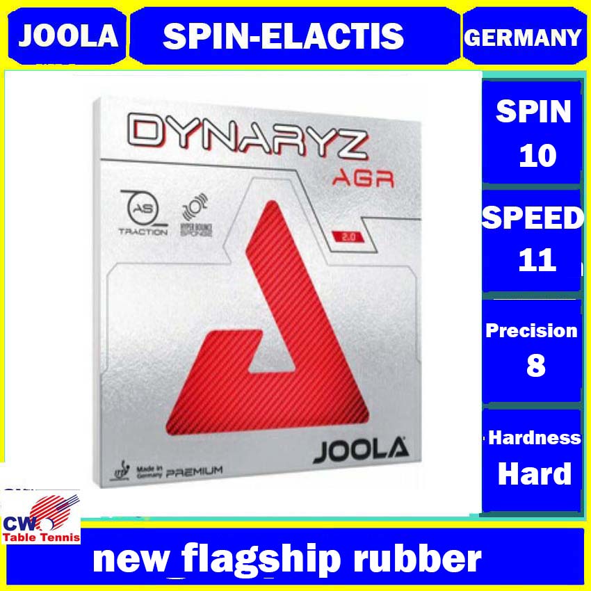Joola Dynaryz AGR New lagship rubber among all Joola rubbers spin ...