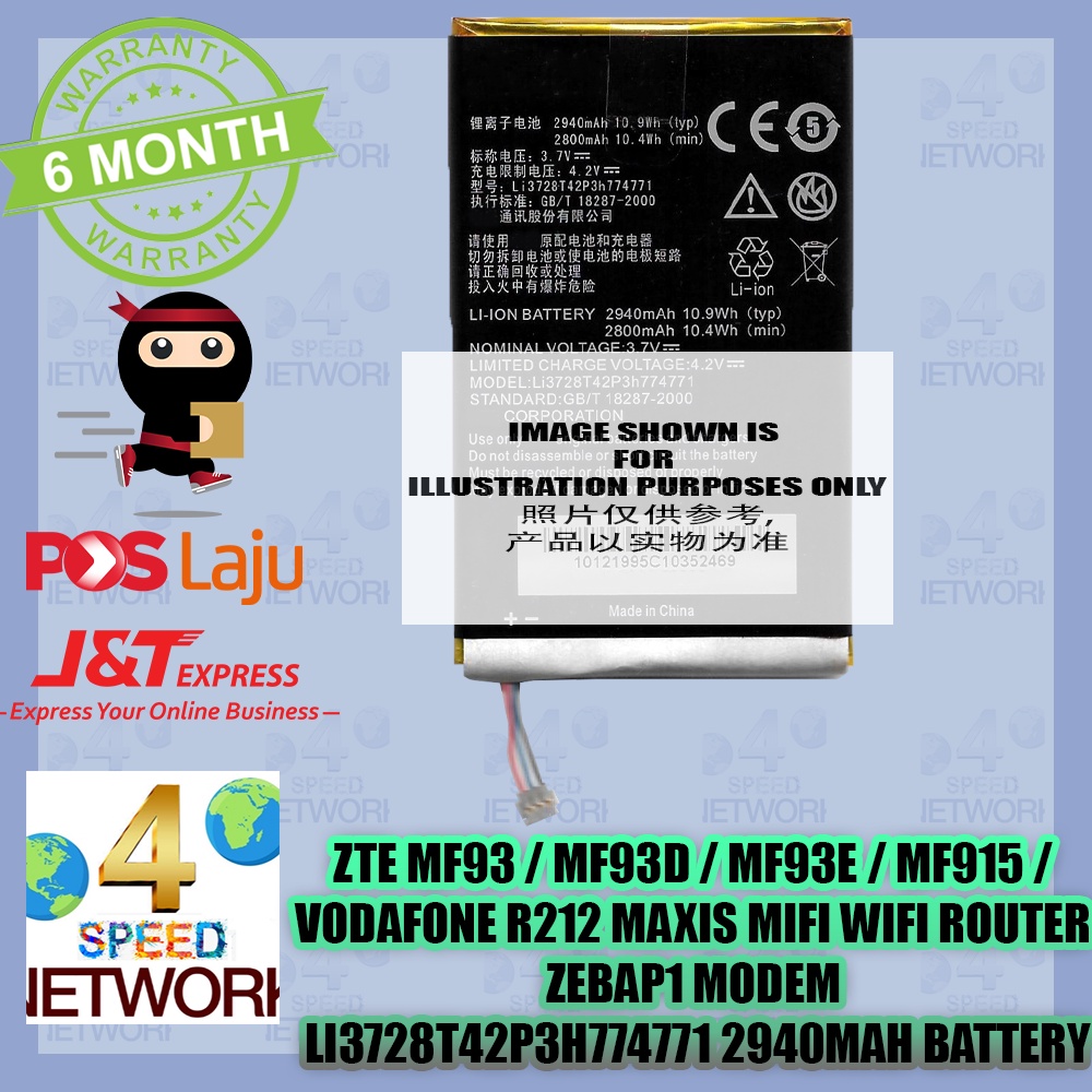 ZTE MF93 MF93D MF93E MF915 VODAFONE R212 Maxis 4G MIFI ROUTER ZEBAP1 ...