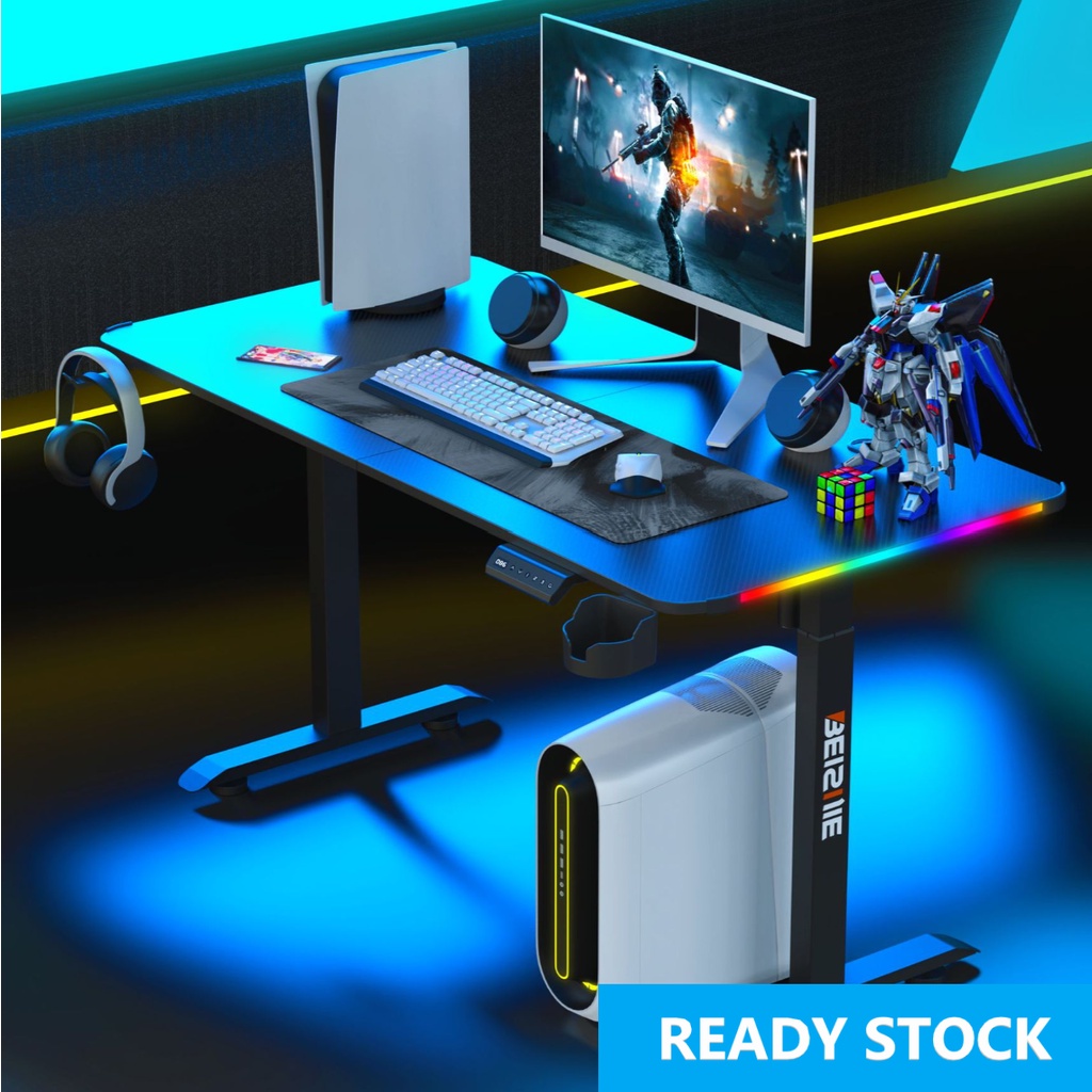 【Bedroom】Standing Desk /Smart Lifting Motorized and Height Adjustable ...