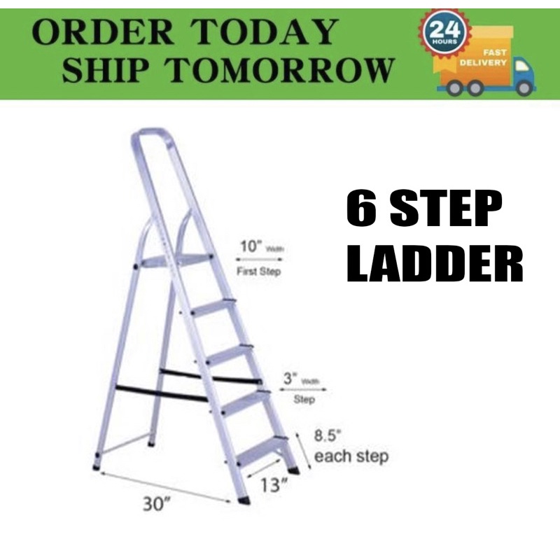 Aluminium Ladder Single Side /Tangga Aluminium /Household Indoor ...