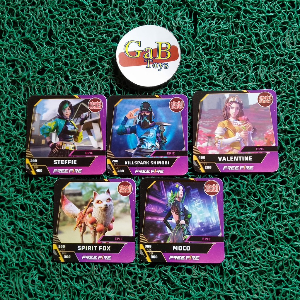 Ar Choki Choki Card - Free Fire 2022 - EPIC Card | Shopee Malaysia