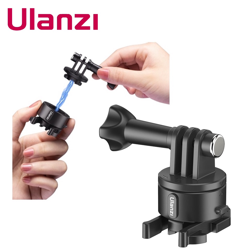 ULANZI Go-Quick II Magnetic Quick Release Buckle Mount Adapter for ...