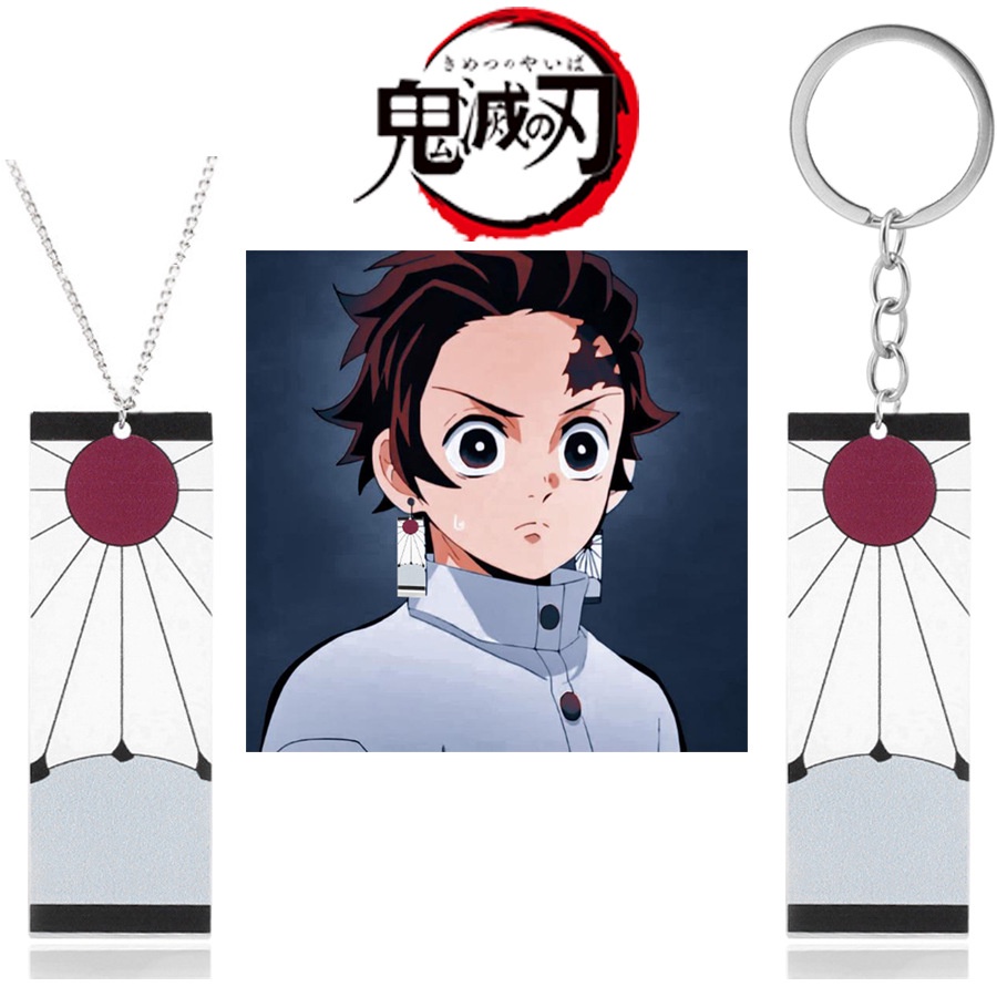 Fashion Acrylic Animation Kazomon Tanjiro Element Demon Slayer Blade ...