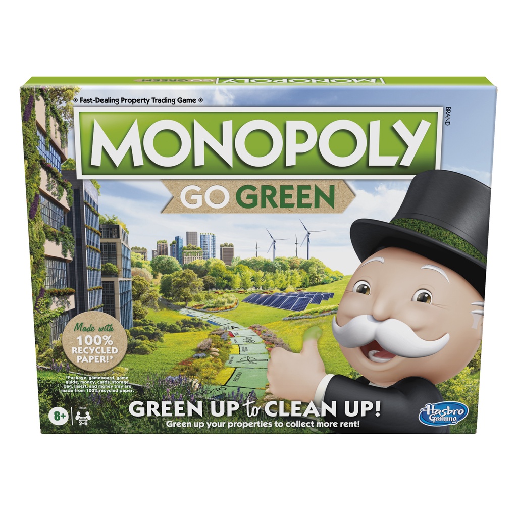 Monopoly Go Green Board Game | Shopee Malaysia