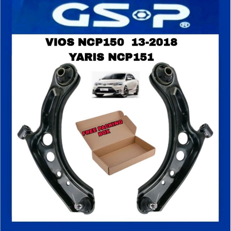 GSP TOYOTA VIOS NCP150 , YARIS NCP151 LOWER ARM FRONT LEFT AND RIGHT ...