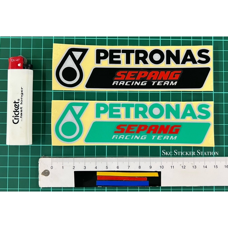 Petronas X Sepang Racing Team (Black & Green) Sticker Cutting ...