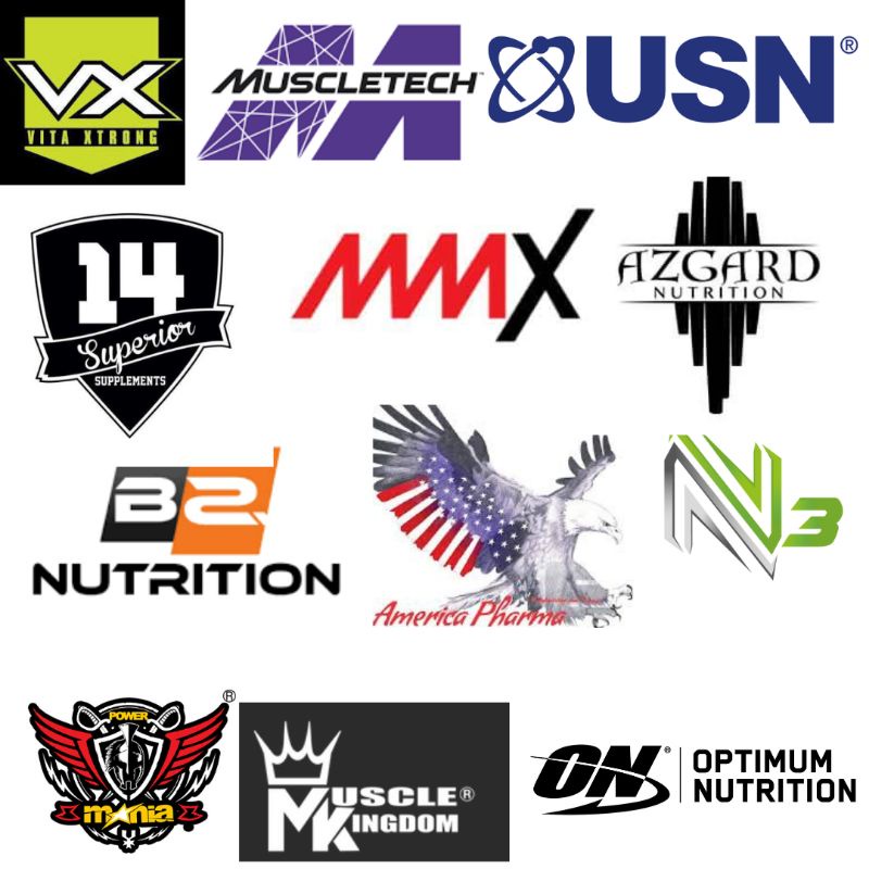 Mass Protein Repack (100% Original) All Brands- 1kg/500g (Free Shaker ...