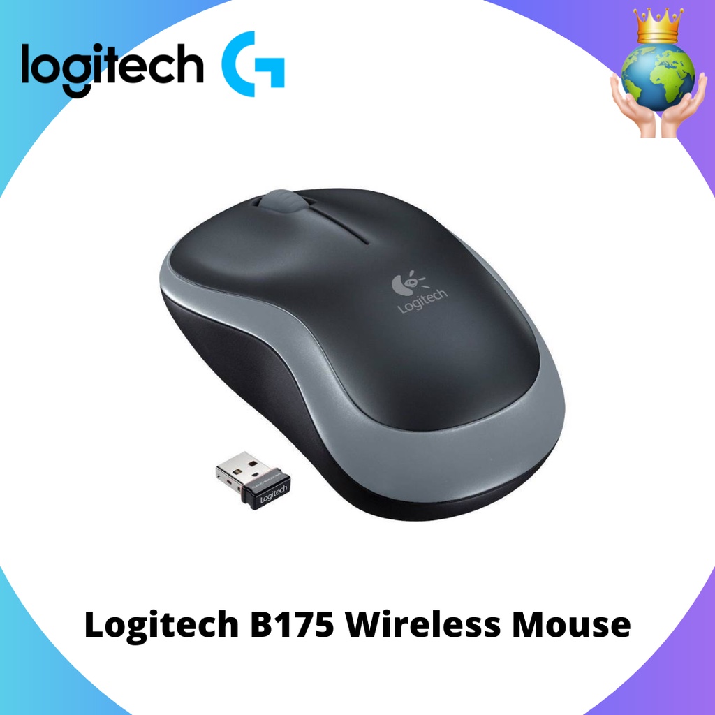 Logitech B175 USB Wireless Mouse | Shopee Malaysia