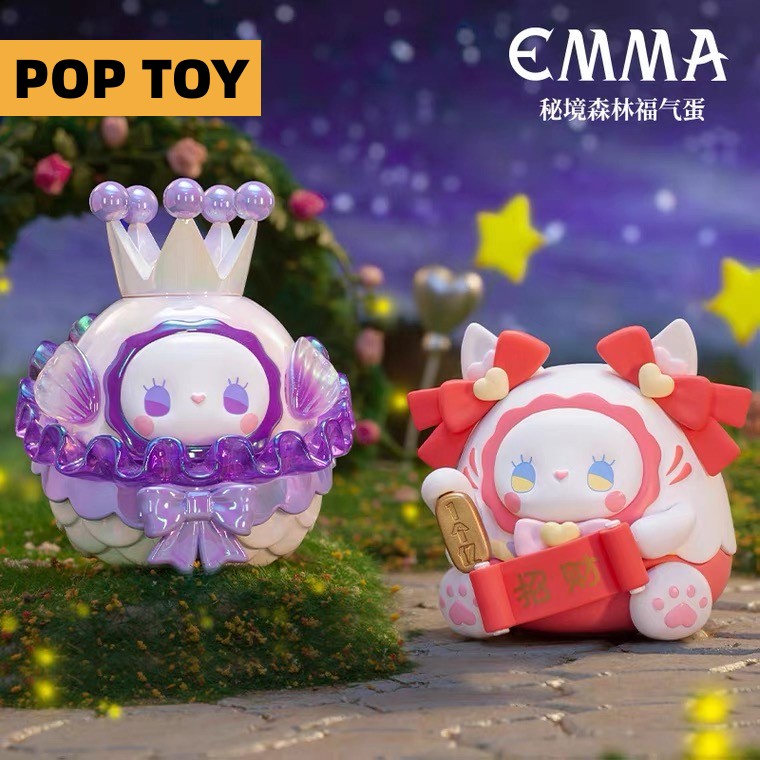 Emma Fortune Egg Series Blind box doll Cute Figures Hobby Collecting ...