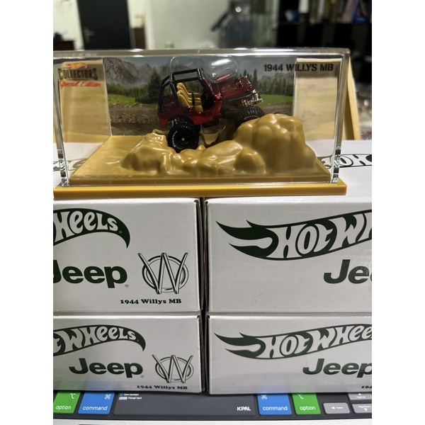 Hot Wheels RLC Jeep 1944 Willys MB Red | Shopee Malaysia