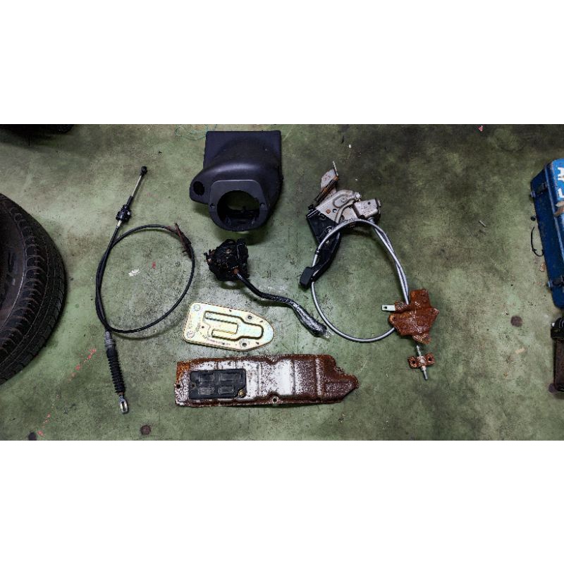 🔰 Gear tengkuk + foot brek Daihatsu move L9 for kenari Complete SET ...