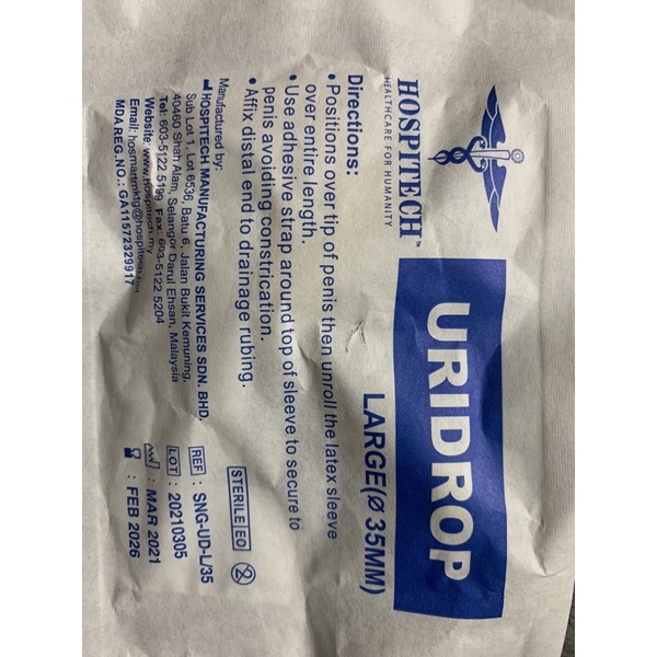 Hospitech Uridrop Large 35 mm (Ready Stock) | Shopee Malaysia