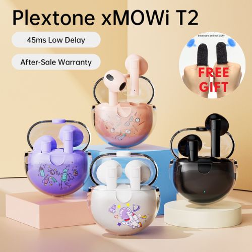 Fon Telinga Bluetooth Plextone xMowi TWS T2 Fon Telinga Permainan ...