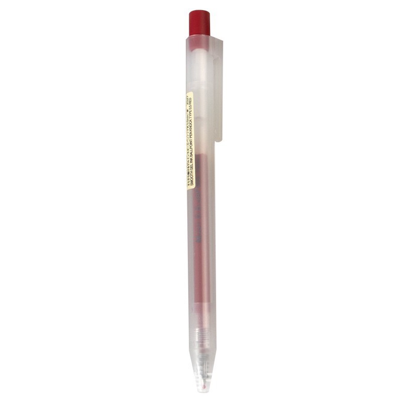 [Ready Stock ]100% Japan MUJI Knock Pressed Pen Smooth Gel Ink ...