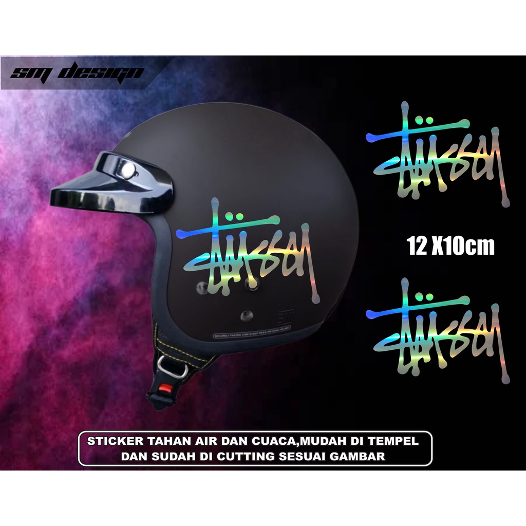 Helmet Sticker, Bogo Sticker 1 Set Of Signature Variations | Shopee ...