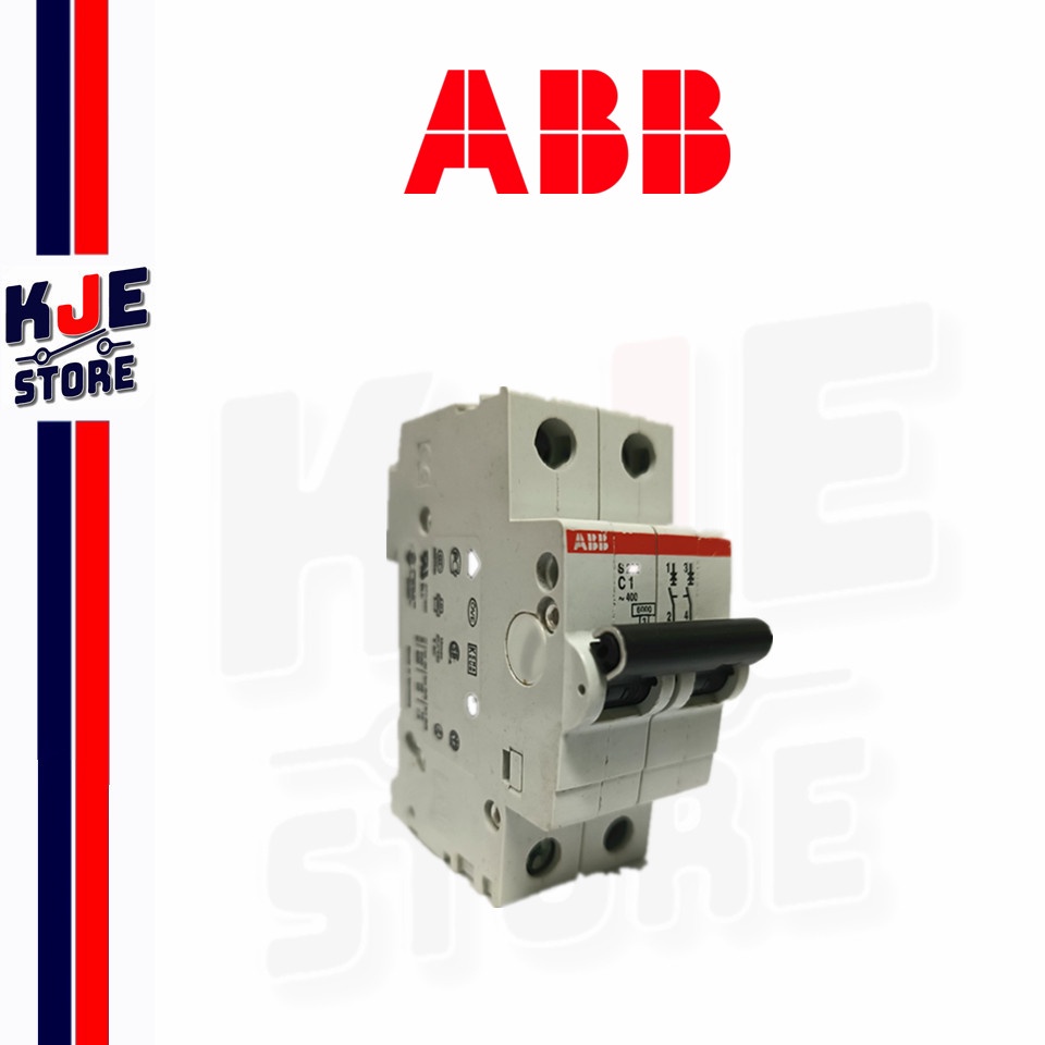 ABB-S202-C-01A 2CDS252001R0014 ABB MCB, 2 Pole, 1A, 6KA | Shopee Malaysia