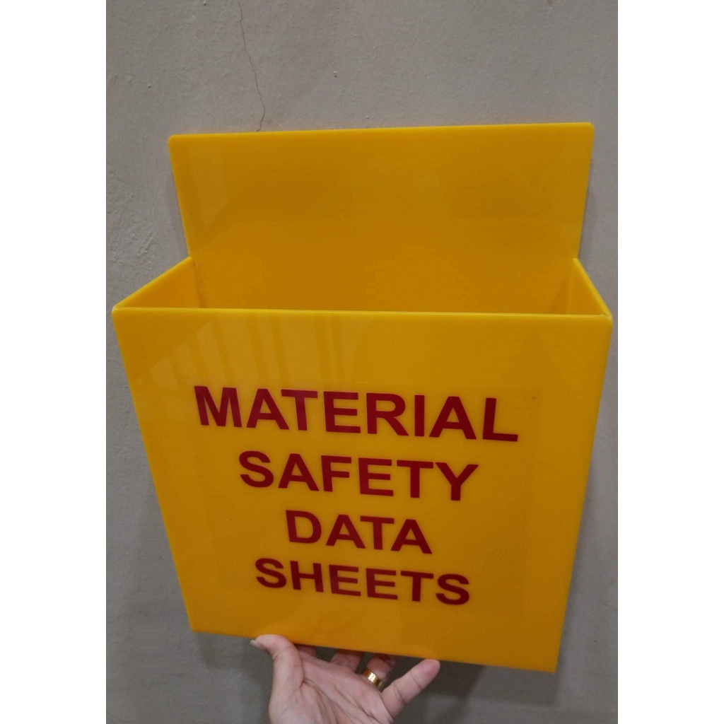 (Ready Stock) MSDS Document Box | Shopee Malaysia