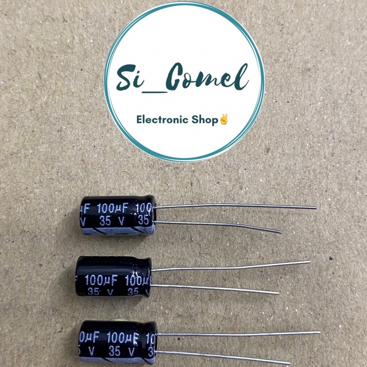 🇲🇾🔥READY STOCK🔥35V 100UF 35V100Uf 11mm X 6MM Capacitor | Shopee Malaysia