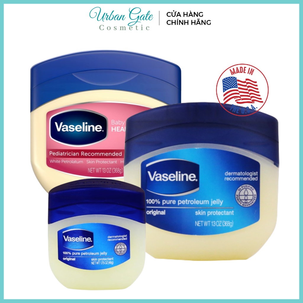 Vaseline Original Protection Moisturizing Wax 49g/ 50ml/ 250ml/ 368g ...