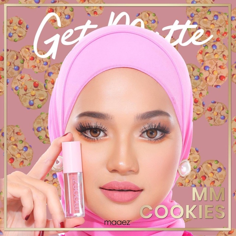 Maaez Lipmatte Get Matte Lightweight Liquid Lipstick Danish MM Sprinkle ...