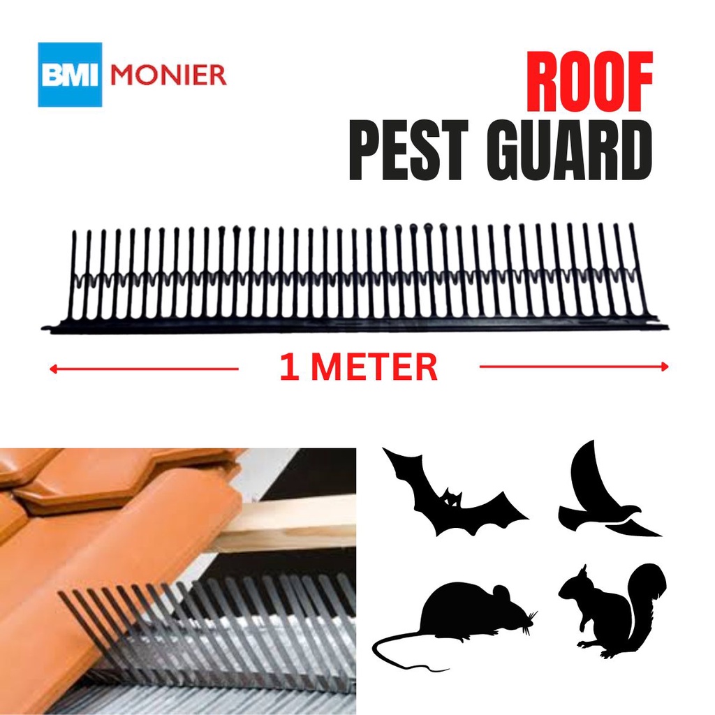 1 METER BMI MONIER Pest Guard Roof Bird Guard Jaring Halang Kelawar ...