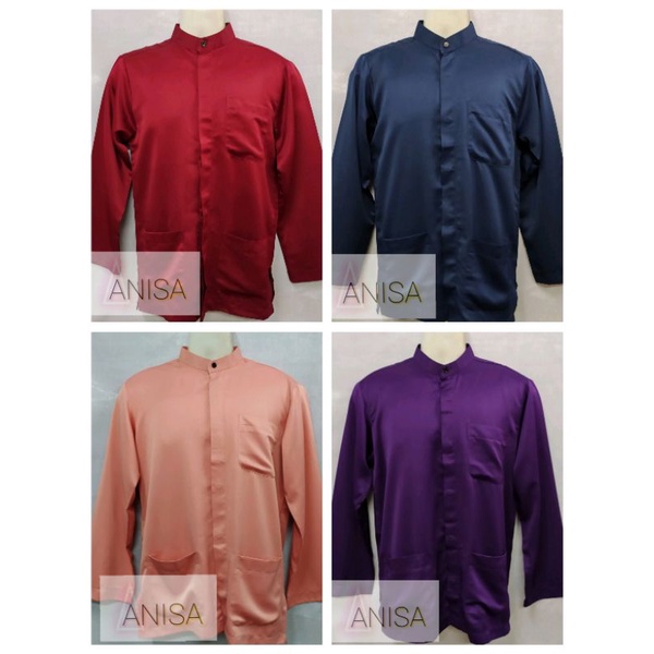 BAJU MELAYU RAIHAN BERKOLAR SINGLE | Shopee Malaysia