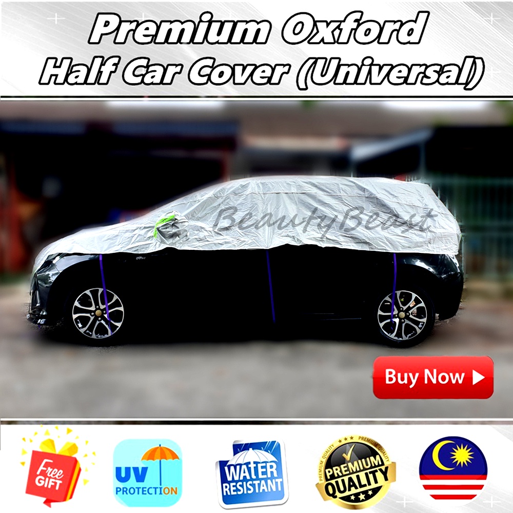 🔥Ready Stock🔥 Myvi/Hatchback/Sedan/SUV/MPV Half Car Cover Universal ...
