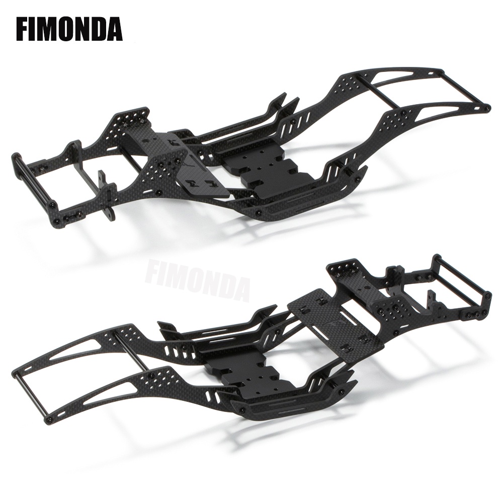 3mm Dry Carbon LCG Chassis Kit Cheater Rigs Frame with POM Slide Plate ...