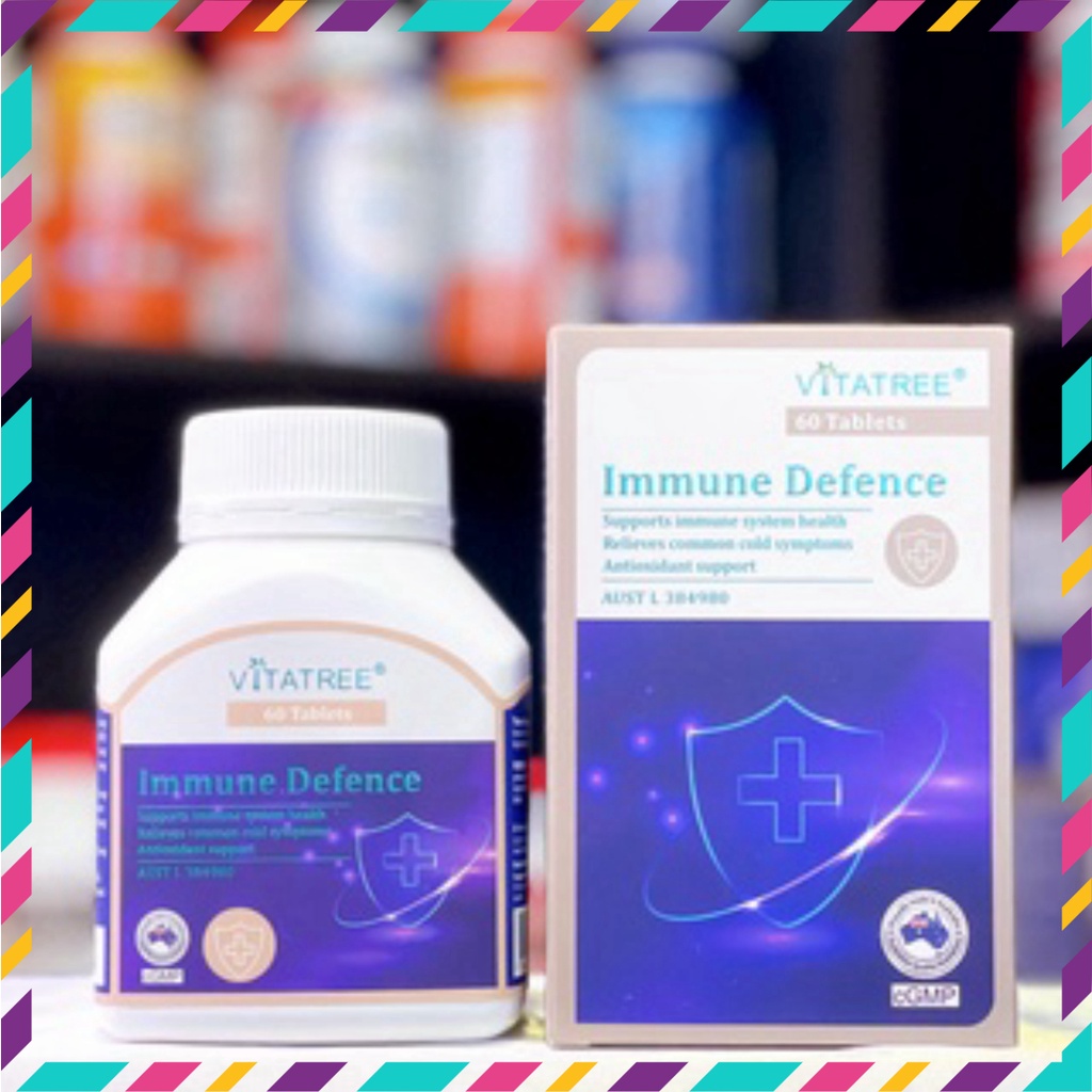 Vitatree Immune Defence Resistant Oral Tablet - 60 sh Tablets | Shopee ...