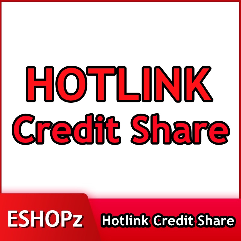 Hotlink Credit Share Top up !!!! | Shopee Malaysia