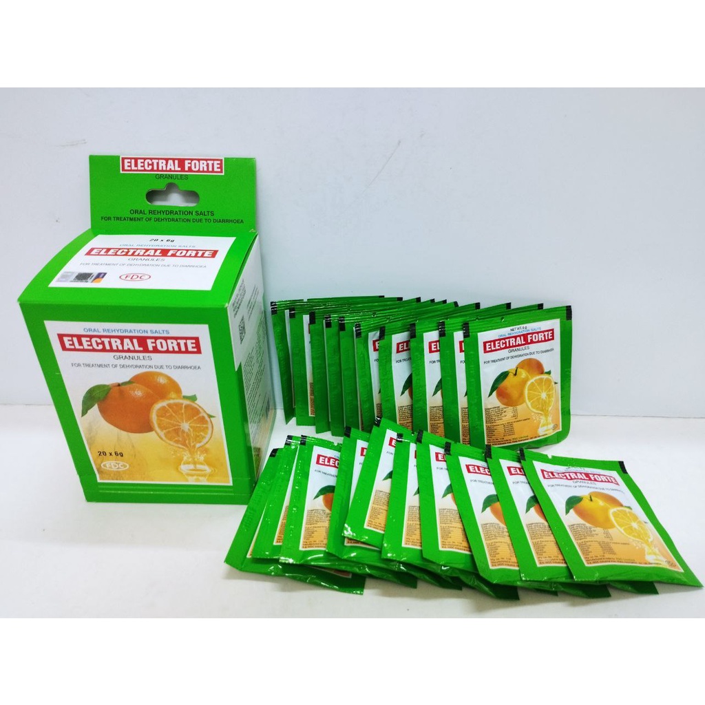 Electral Forte Oral Rehydration Salts Granules 20x6g Exp: 12/2025 ...
