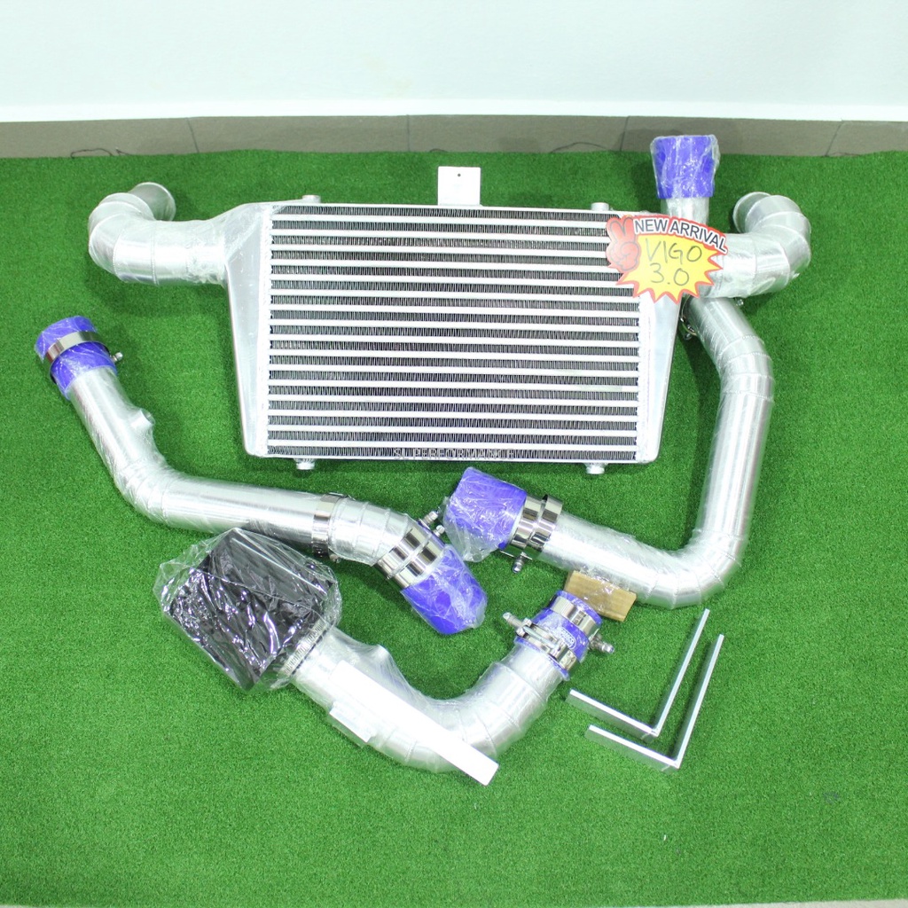 READY STOCK ORIGINAL INTERCOOLER SET THAILAND MOTOSPORT HILUX VIGO REVO ...