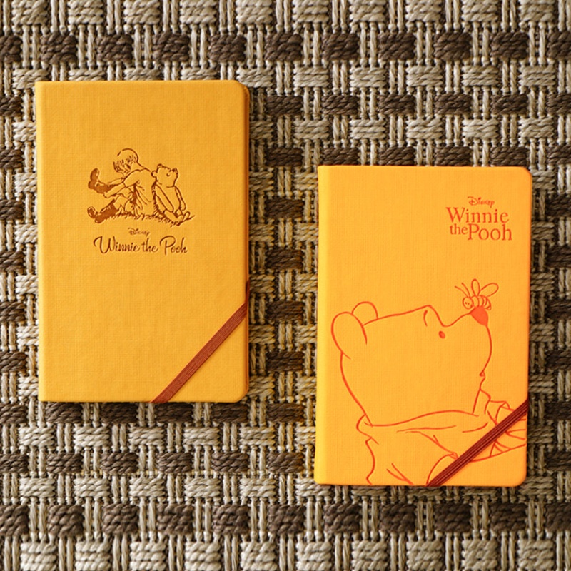 Disney Winnie the Pooh Handy Undated Diary Journal Hard Cover Cute ...