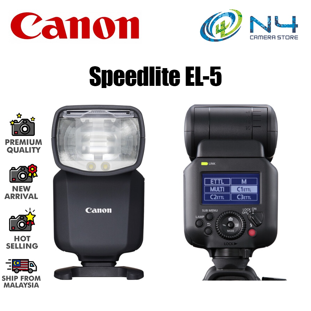 Canon EL5 Speedlite Flash Light EL-5 Speedlite For Canon Camera ...
