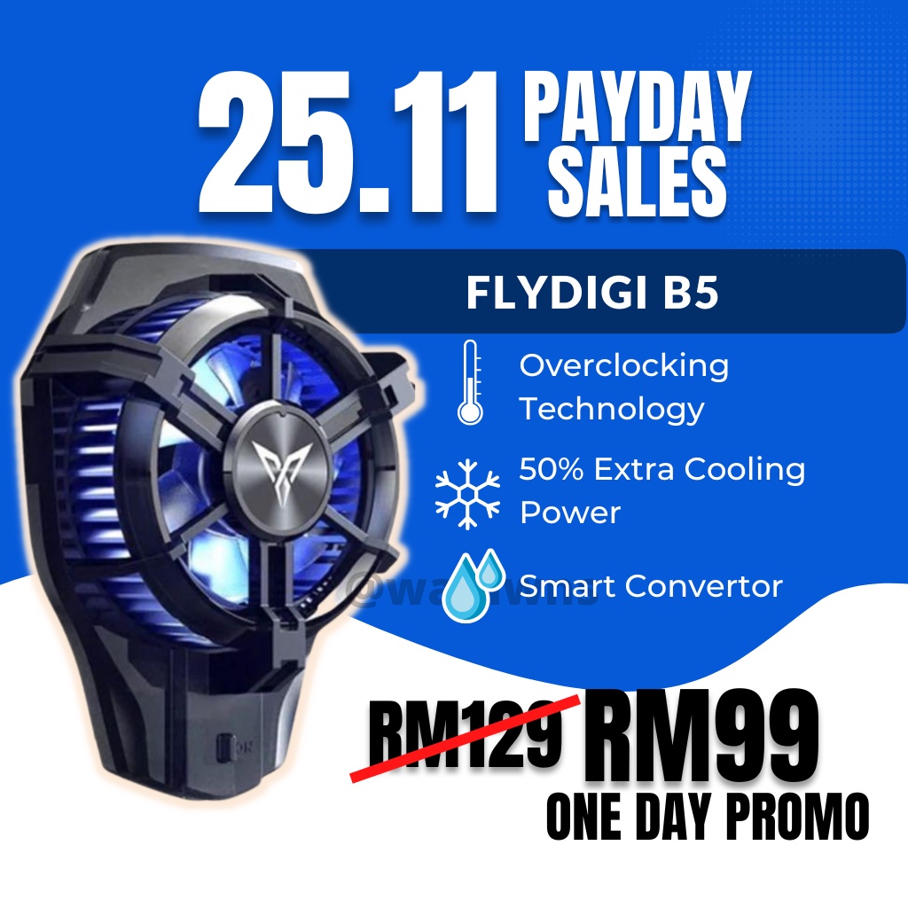 Phone Cooler Ice Cooling Flydigi Wing 2 PRO System Wired Mobile Cooling ...