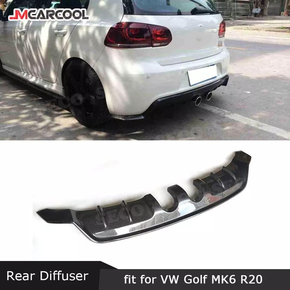For Volkswagen VW Golf 6 VI MK6 R20 2010-2013 Rear Diffuser Lip Spoiler ...