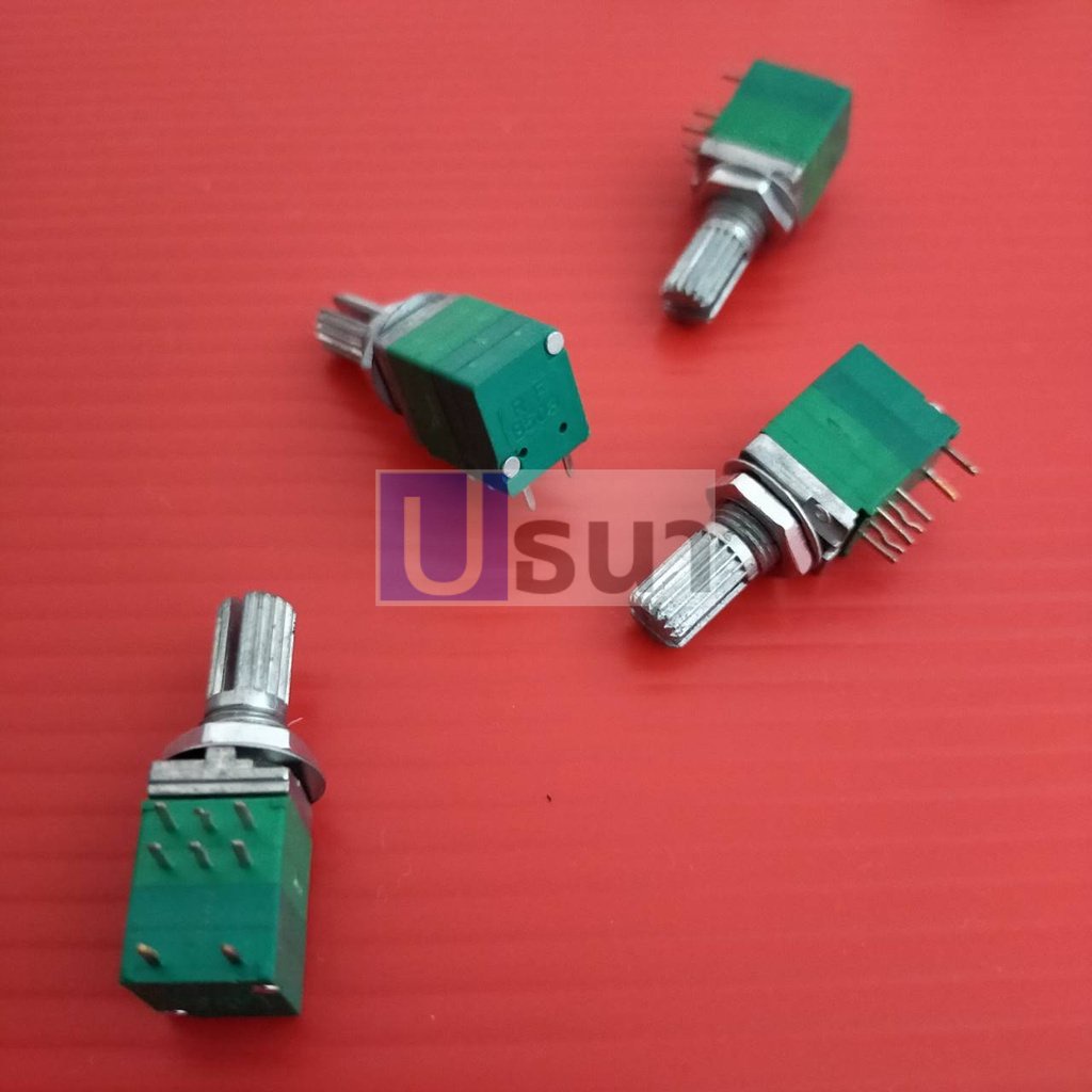 Volume Potentiometer VR 8-Pin B1K To B500K 8-Pin Green (1 Unit ...