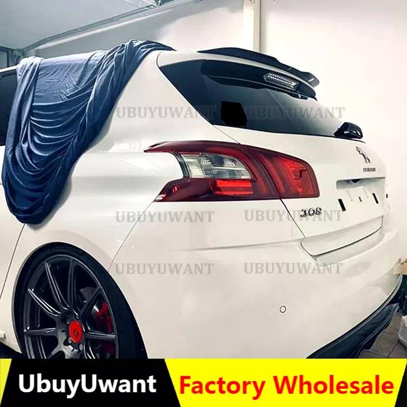 UBUYUWANT SPOILER CAP PEUGEOT 308 II GTI Gloss Black ABS Material Mini ...