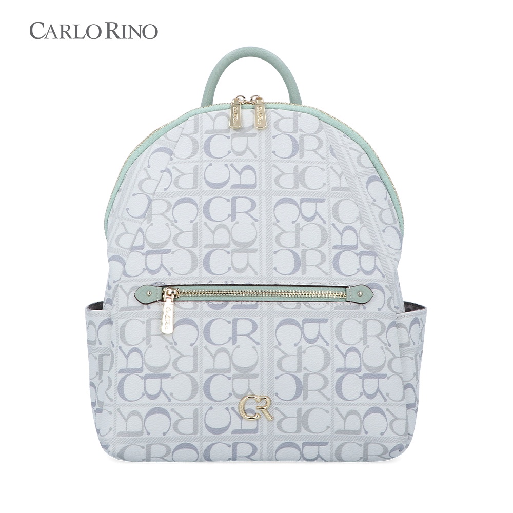 Carlo Rino Medium Green Carlo GEO Backpack | Shopee Malaysia