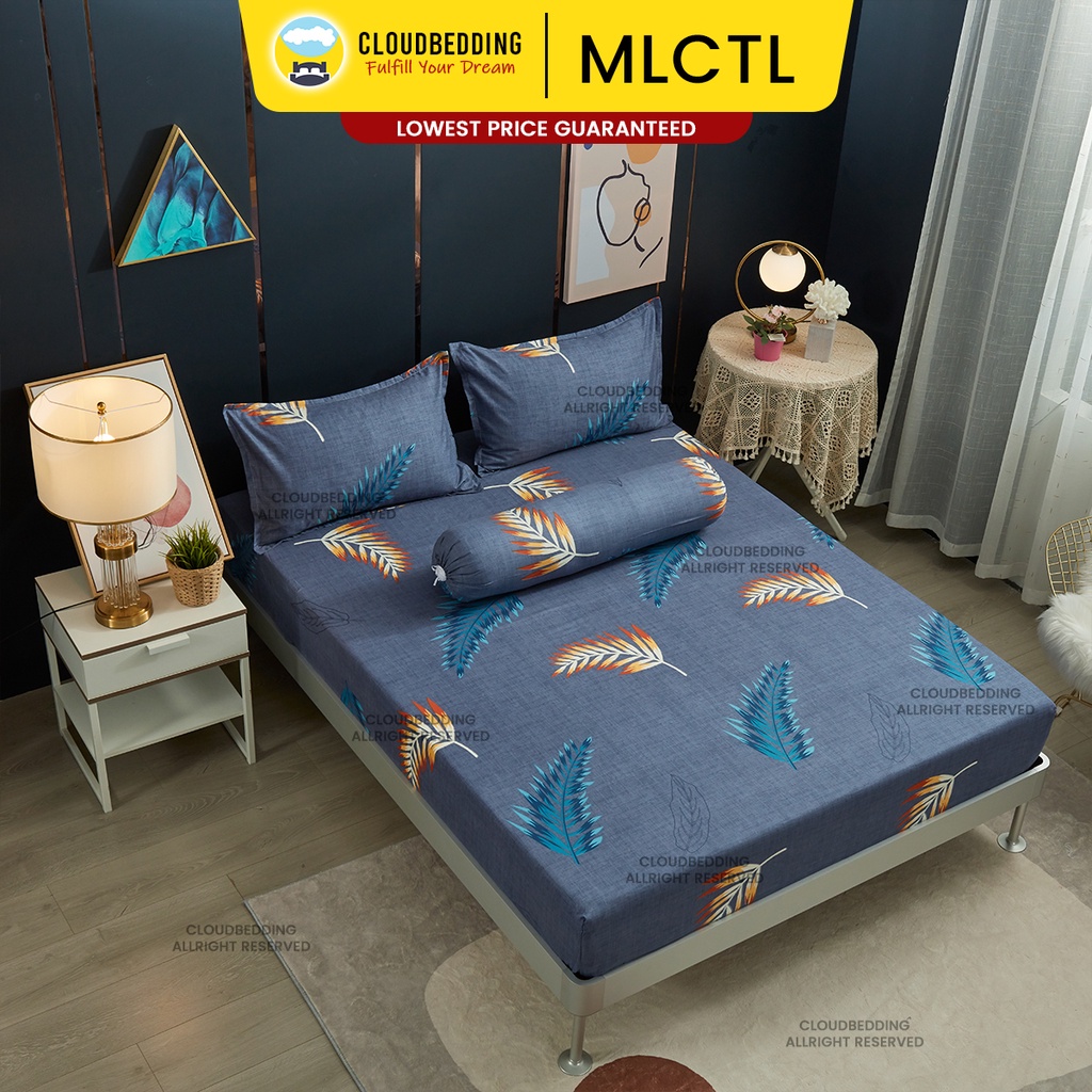 Premium Cotton 650TC Queen 4in1 /Single 2in1 Fitted Bedsheet Sets ...