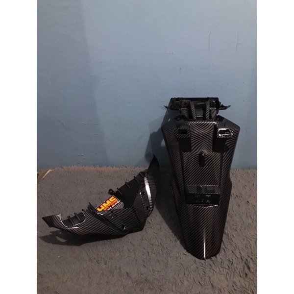 The front shell and rear fender of the Aerox 155 is made from original ...