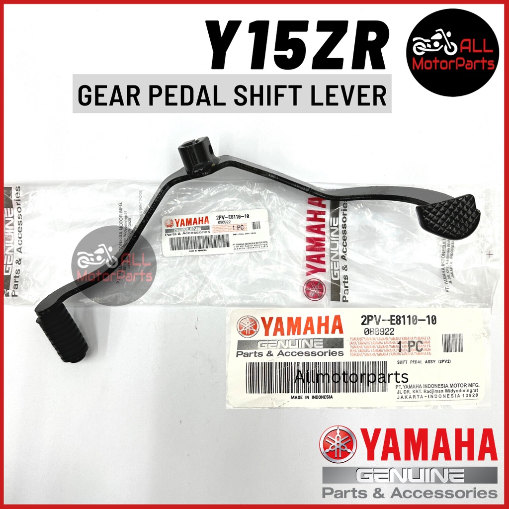 [100% ORI] Y15 Y15ZR 15ZR Y16 YSUKU GEAR PEDAL SHIFT LEVER PIJAK KAKI 2PV-E8110-10 BLACK ...