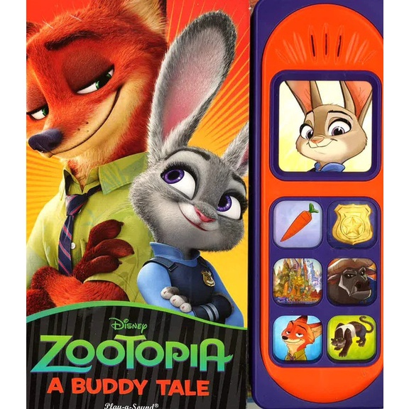 Disney Zootopia A Buddy Tale (Sound Book) | Shopee Malaysia