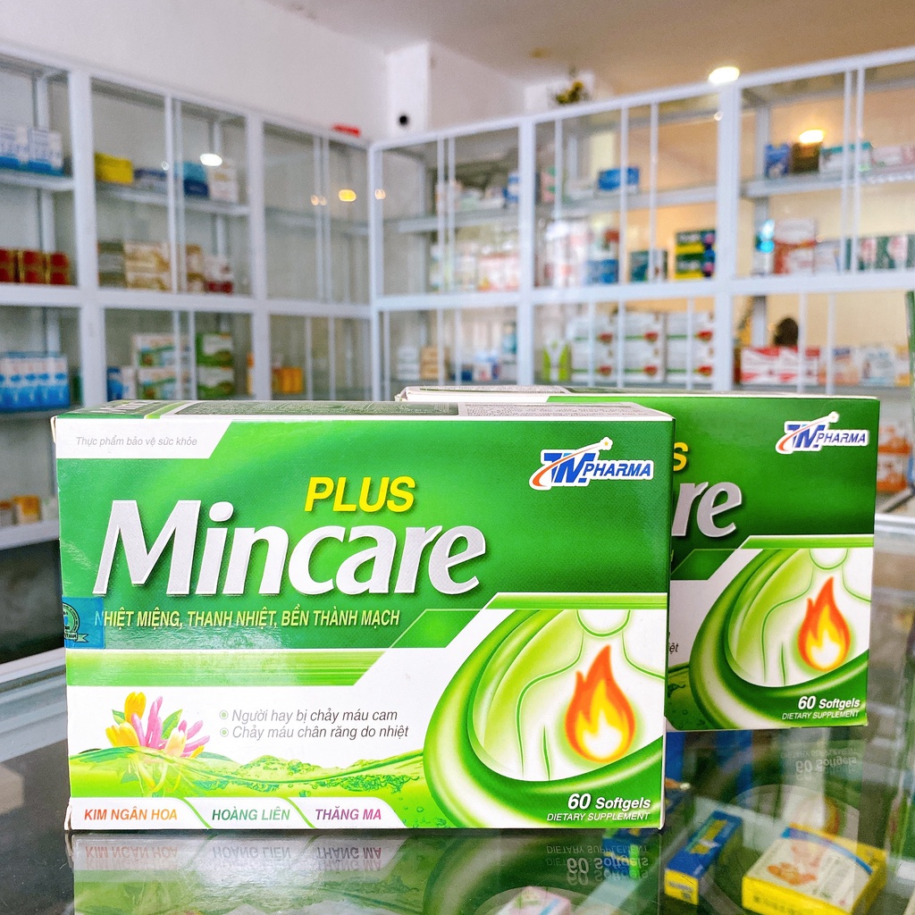 Mincare plus Oral Tablets Box Of 60 Tablets That Support Mouth Heat ...